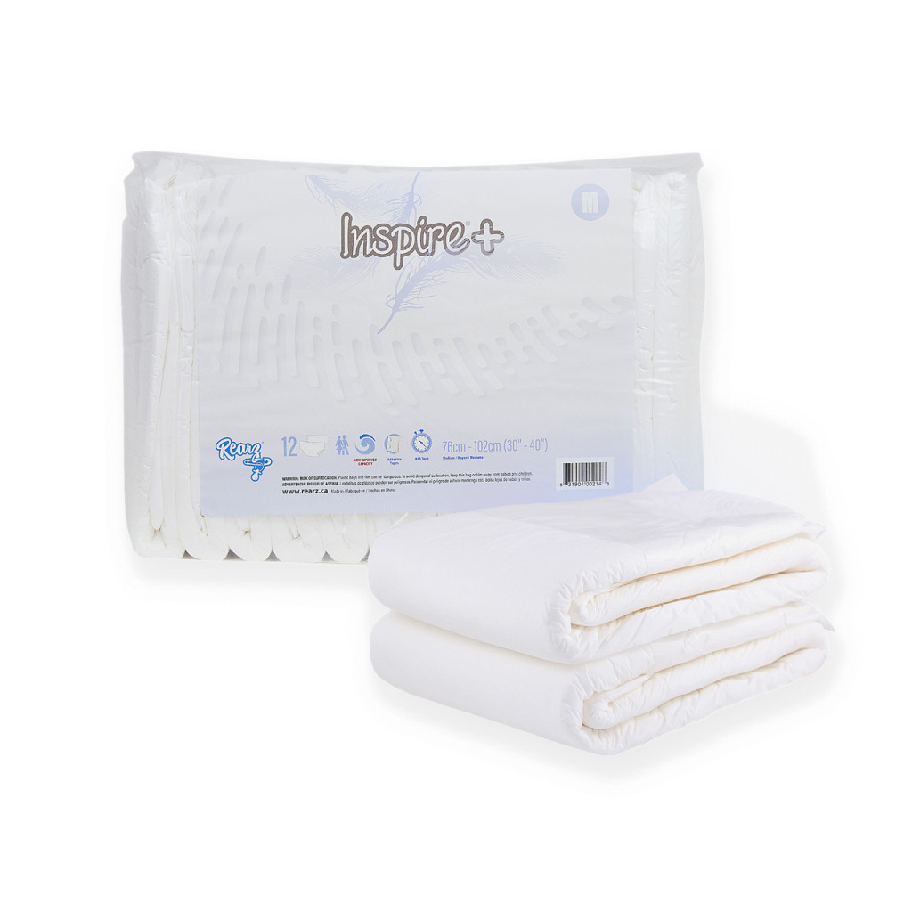 Rearz Inspire+ Mega adult diaper - ABDL bolt